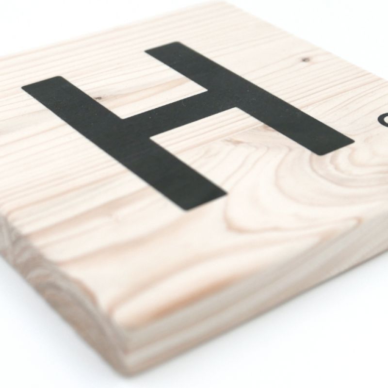 Letras Y Palabras De Pared De Madera