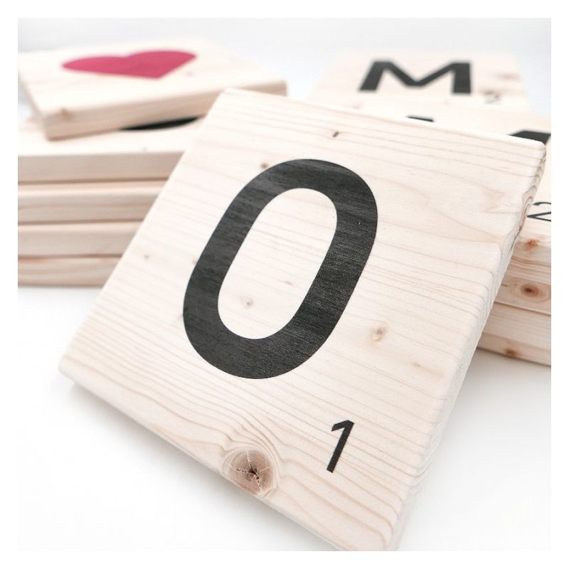 Letras Scrabble: Pack 12 letras FAMILY HOME LOVE