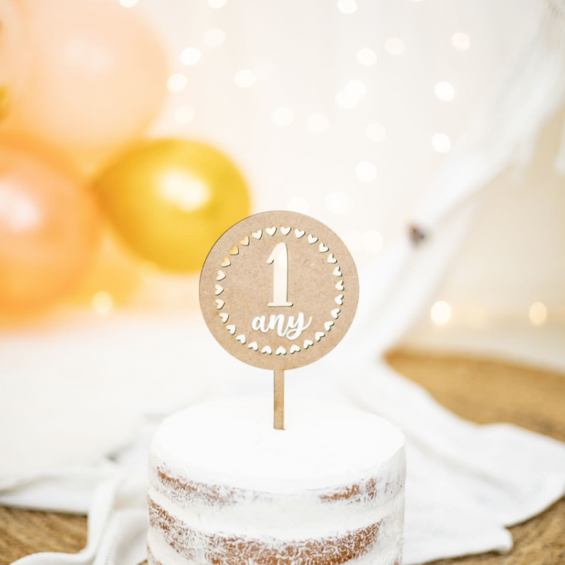 Cake Topper redondo